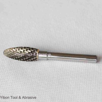 Shank 6mm Flame Carbide rotary files H1228M06