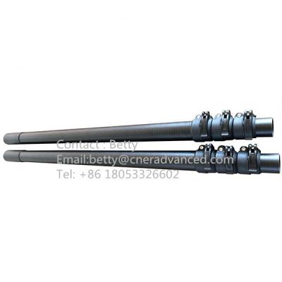 China Carbon fiber telescopic pole of 35 feet length for camera mast pole for sale