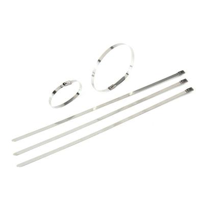 China Custom Industrial Grade Zip Ties , High Strength Metal Wire Cable Ties for sale