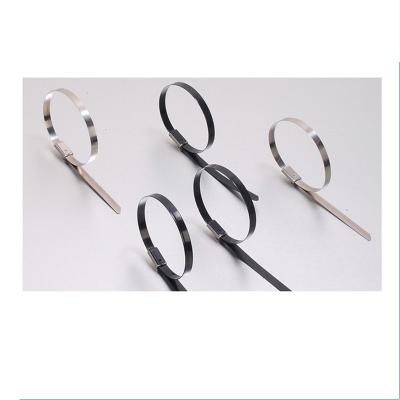 China 4.6 Series Stainless Steel Ball Lock Cable Ties 150mm To 2000mm Corrosion Resistant for sale