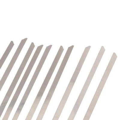 China High Standard Releasable Stainless Steel Cable Ties Colorful White Black for sale