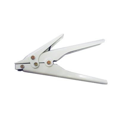 China Fastening Cable Tie Accessories White Color Adjustable Bundling Pressure for sale