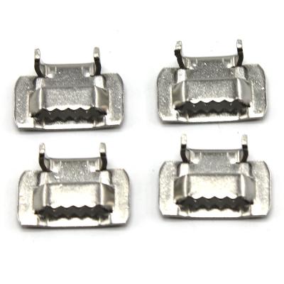 China Heat Resistance Cable Tie Accessories Lx Type  Stainless Steel Banding for sale