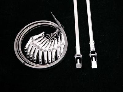 China Releasable Stainless Steel Band , Stainless Steel Tie Straps UL CE RoHS Approved for sale