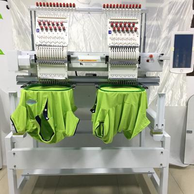 China Doublefit Automatic Computer Embroidery Machine Lager Working Area for sale