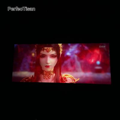 China Large Size Fixed Frame Screen White / Gray 200 Inch Projection Screen For Long Throw for sale