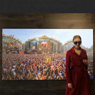 China PET Fresnel UST Screen 100 inch Ambient Light Rejecting Screens Customized for sale