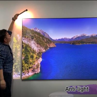 China PET Fresnel UST Screen 100 inch Ambient Light Rejecting Screens Customized for sale