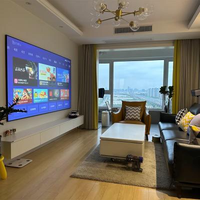 China Long Throw Home Theater Projector Screens Anti Light 100 Inch ALR Screen for sale