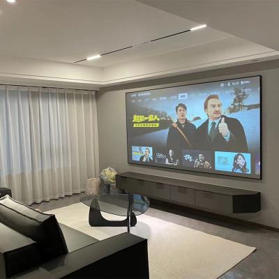 China Long Throw Home Theater Projector Screens Anti Light 100 Inch ALR Screen for sale