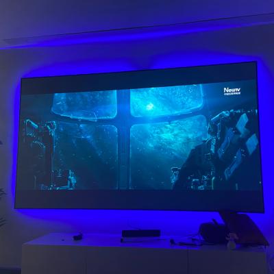 China 16:9 ALR Projection Screens Long Throw Fixed Frame Projector Screens 3D for sale