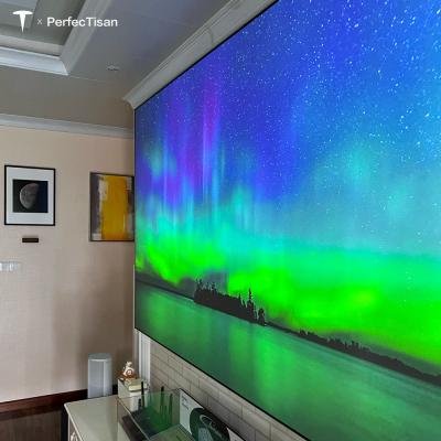 China 16:9 ALR Projection Screens Long Throw Fixed Frame Projector Screens 3D for sale