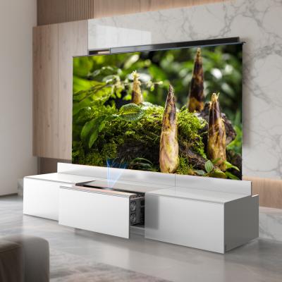 China Wooden Sliding TV Cabinet 50Hz / 60Hz TV Stand With Projector Cabinet for sale