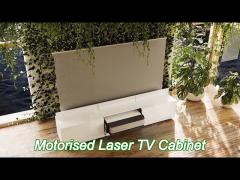 100 120 150 Inch Projector TV Stands Intelligent Projector Screen Cabinet