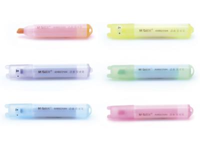 Cina Penna di indicatore di plastica dell'evidenziatore di Coloful di promozione con il logo su misura in vendita