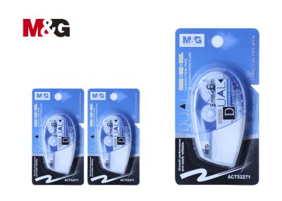 China Innovative Non - toxic 2 in 1 Correction Tape Pen , Liquid Paper Correction Pen for sale