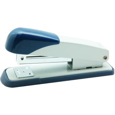 China Antimicrobial Nietmachine 20 van 24/6 26/6 M&G de Desktop Donkerblauwe Gestroomlijnde Productiviteit van de Bladcapaciteit Te koop