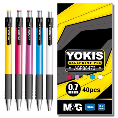 China Assorted vivid barrel colors ballpoint gel pen with 0.7mm Tip Size or customized for sale