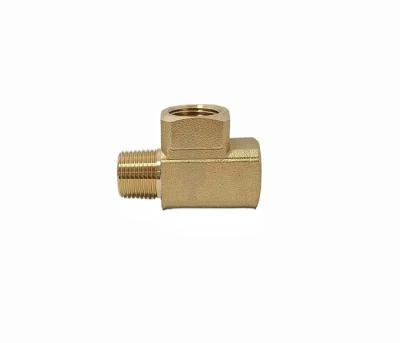 China Ottone di CNC 90 maschio del NPT del gomito 3/8 di grado 3/8