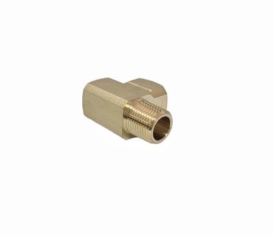 Cina Ottone di CNC 90 maschio del NPT del gomito 3/8 di grado 3/8