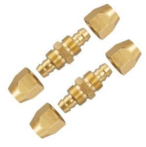 China 1/4 Inch Air Compressor Hose Fittings HPT Air Reusable Hose Splice Kit for sale