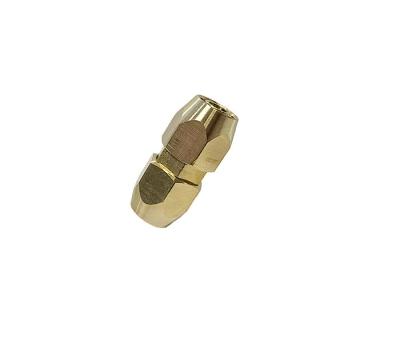 China Giuntatrice riutilizzabile del tubo flessibile dell'aria d'ottone di Flexeel Soild per il tubo flessibile a 3/8 pollici di identificazione for sale