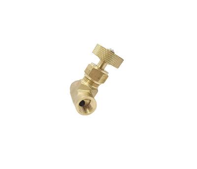Cina Valvola a spillo d'ottone ad alta pressione 3/8 NPT X maschio 3/8 di femmina del NPT in vendita