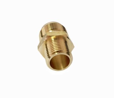 Cina Capezzolo d'ottone della sfortuna del montaggio di metropolitana del chiarore X 1/2 NPT del sindacato 3/4 di metà in vendita