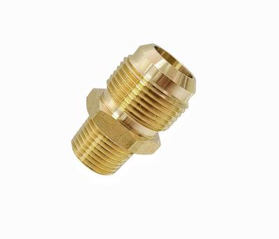China 3/4 di NPT X 3/4 di accessorio per tubi maschio d'ottone del capezzolo della sfortuna del chiarore for sale