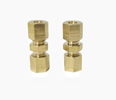 China Accessori per tubi rotondi di compressione di CNC della testa 3/8