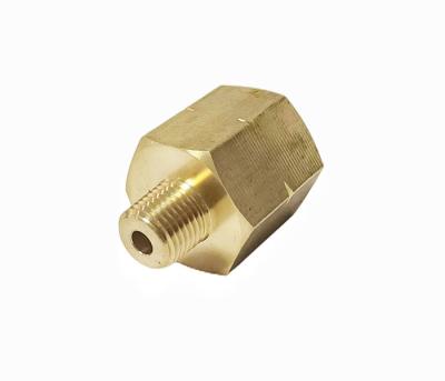 Cina Il CNC ha infilato l'accessorio per tubi d'ottone FNPT X MNPT 3/8