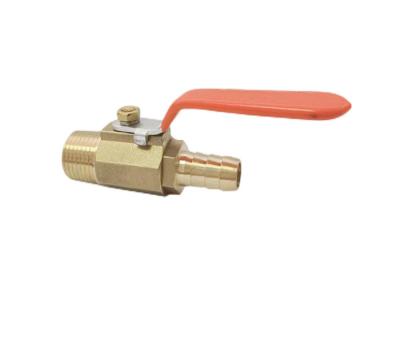 Cina Valvola a sfera d'ottone senza piombo C69300 per il filo di 1/2 ' NPT in vendita