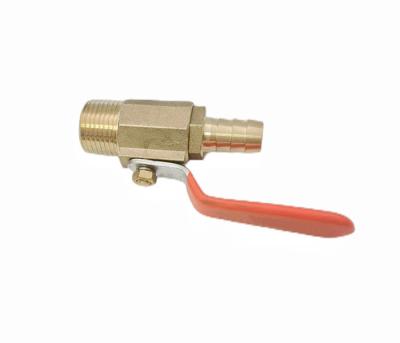 Cina Valvola a sfera d'ottone senza piombo C69300 per il filo di 1/2 ' NPT in vendita