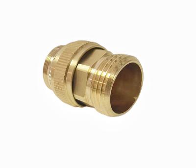 Cina maschio adatto d'ottone senza piombo 3/4inch infilato con la guarnizione nera in vendita