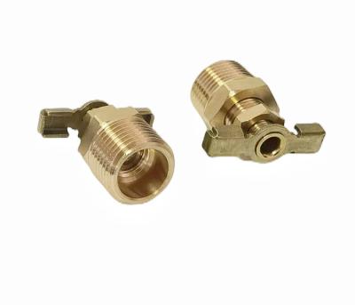 Cina Materiale dell'ottone del NPT della valvola di scarico del compressore d'aria della cassa d'aria 1/4 in vendita