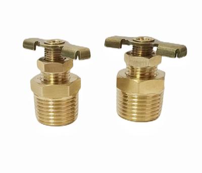 Cina Materiale dell'ottone del NPT della valvola di scarico del compressore d'aria della cassa d'aria 1/4 in vendita