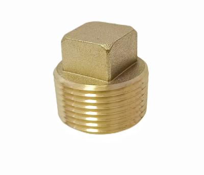 Cina Montaggi d'ottone quadrati della spina maschio della testa 1/2Inch NPT per i servizi dell'OEM della barca in vendita