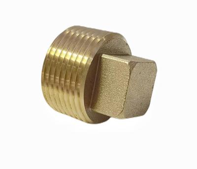 Cina Montaggi d'ottone quadrati della spina maschio della testa 1/2Inch NPT per i servizi dell'OEM della barca in vendita