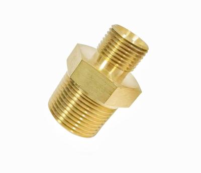 Cina Filo d'ottone 1/2NPT dell'accessorio per tubi del capezzolo della sfortuna dell'ANSI Npt di JIS 1/2NPT X in vendita
