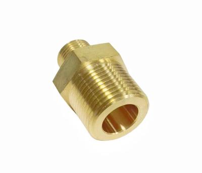 Cina Filo d'ottone 1/2NPT dell'accessorio per tubi del capezzolo della sfortuna dell'ANSI Npt di JIS 1/2NPT X in vendita