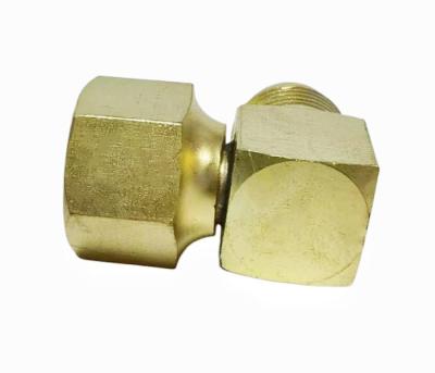 Cina 1/4inch si svasano ottone che d'ottone senza piombo dei montaggi un gomito da 90 gradi ha infilato inossidabile in vendita