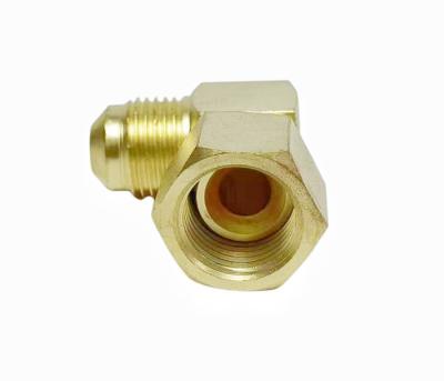Cina 1/4inch si svasano ottone che d'ottone senza piombo dei montaggi un gomito da 90 gradi ha infilato inossidabile in vendita