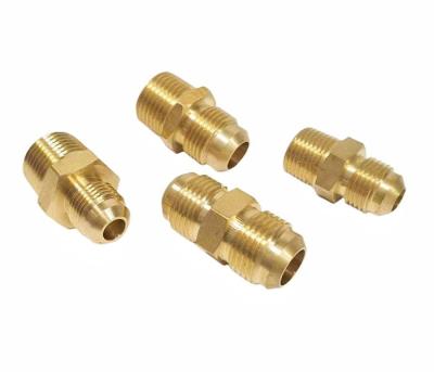 Cina Gli accessori per tubi d'ottone maschii di CNC NPT indossano la resistenza forniscono i servizi dell'OEM in vendita