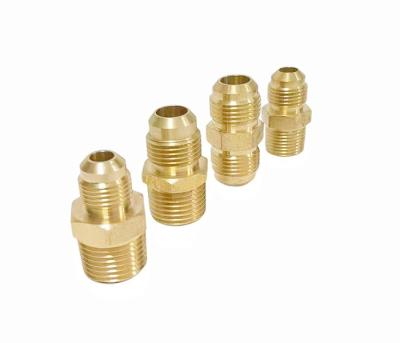 Cina Gli accessori per tubi d'ottone maschii di CNC NPT indossano la resistenza forniscono i servizi dell'OEM in vendita