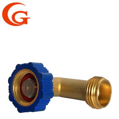 Cina L'OEM ha forgiato un gomito d'ottone senza piombo da 90 gradi con la pinza di presa in vendita