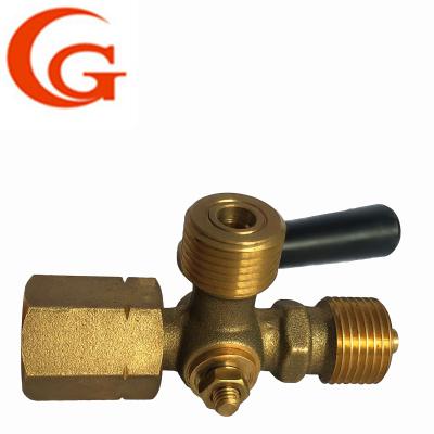 Cina Valvole d'ottone maschii del rubinetto di chiusura di pollice dell'ANSI 1/2 per il tubo di aria in vendita