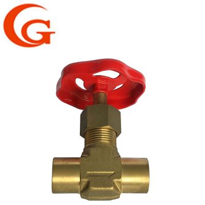 Cina valvola a spillo d'ottone maschio maschio di 3/8in NPT, valvola di mandata d'ottone dell'ANSI di JIS in vendita