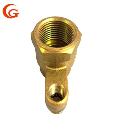 China Las instalaciones de tuberías de cobre amarillo hexagonales de agua, 45D señalaron por medio de luces las instalaciones de tuberías en venta