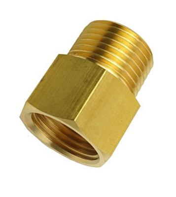 Cina Femmina d'ottone del maschio x 1/2 NPT dell'adattatore 1/2 BSPT dell'accessorio per tubi in vendita