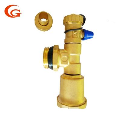 Cina valvola a sfera d'ottone del rilascio femminile dell'aria di 1/2» per la rete di tubazioni in vendita